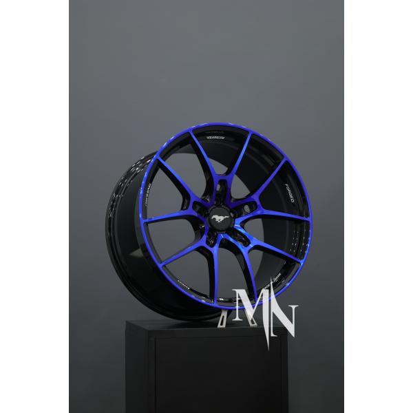 Quality Volk Racing Rays G025 Blue Wheels Forged Wheels for sale
