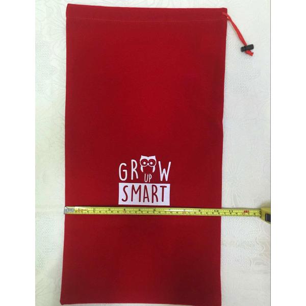 Quality SGS Large Velvet Drawstring Bag , ISO9001 Velour Velvet Jewelry Pouches for sale