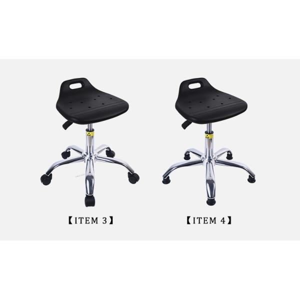Quality PU Polyurethane Anti Static Office Chair Laboratory Ergonomic Design for sale