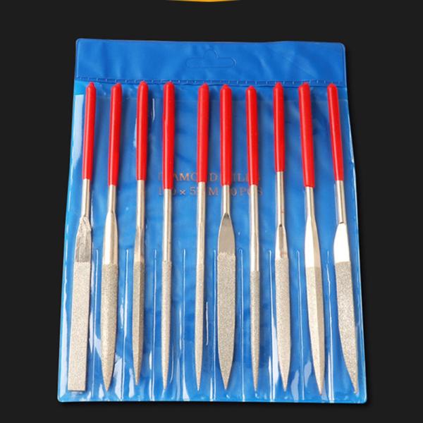 Quality Nickel Plated Electroplated Diamond Tools , Polishing Round Diamond File Set for sale
