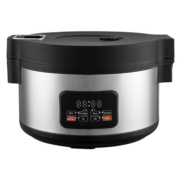 Quality Restaurant Catering Commercial Stainless Steel 26L 90 Cup Rice Cooker for sale