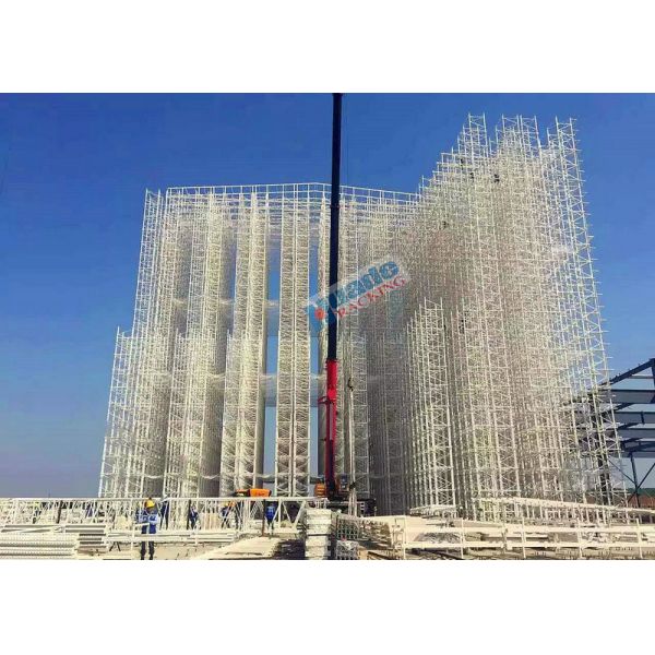 Quality Pallet Rack Automated Storage Retrieval System S235JR Material Lage Scale for sale