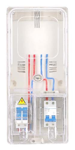 Quality Digital Polycarbonate Meter Box / Power Meter Box Cover 1 Way External Usage for sale