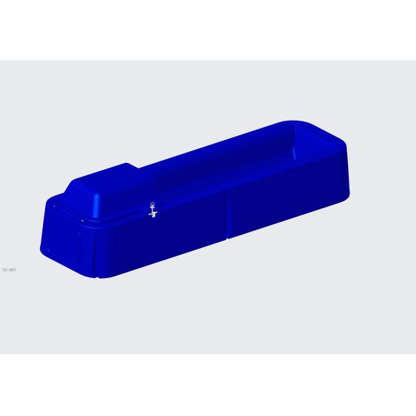 Quality Opening Thermo LLDPE Livestock Water Trough 120L 31Gal for sale
