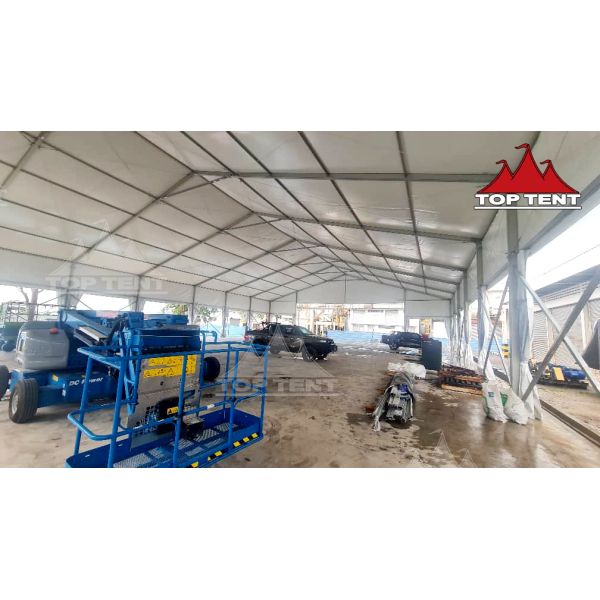 Quality Customizable Industrial Storage Tent With Adjustable Lengths And Enhanced for sale