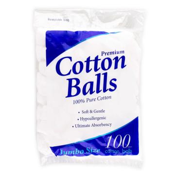 Quality Dental 100% Pure Medical Cotton Balls 0.1g EO Sterile for sale