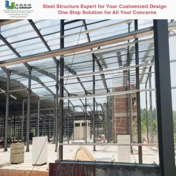 Quality Custom Size Industrial Steel Building Galvanized Steel Multi Functional for sale