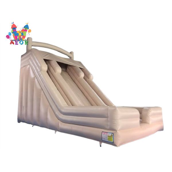 Quality Custom Inflatable Water Slide Climbing Slide With Pool For Kids Party Rental for sale