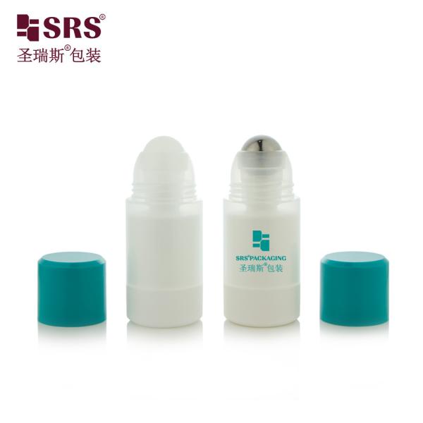 Quality RPPE 50ml 75ml Replaceable Roll On Deodorant Gel Plastic PP PCR Recycled for sale