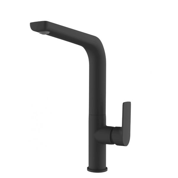 Quality Convenient and Stylish Kitchen Faucet with Slender Columnar Body and Flat Square for sale