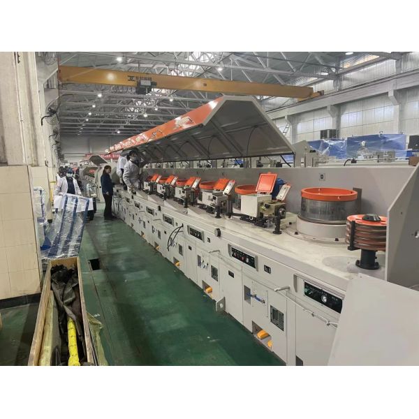 Quality Solid/CO2 welding wire production line for sale