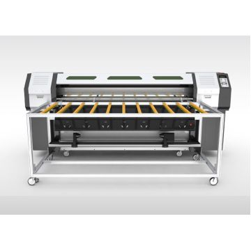 Quality 1800mm Width Hybird UV Printing Machine with Leadshine AC Servo Motor for sale