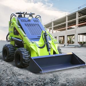 Quality Budget-Friendly Skid Steer Bagger Mini Loader with YUNNEI Engine and Attachments for sale