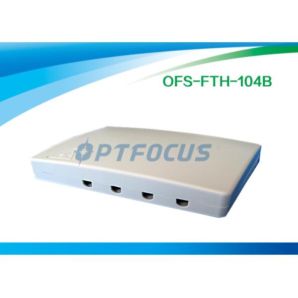 Quality Small Wall Mount Fiber Termination Box 4 Core Lightweight 225×125×40 mm for sale