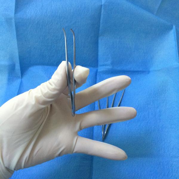 Quality Commercial Extra Long Medical Disposable Sterile Gloves Powdered / Powder free for sale