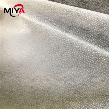 Quality Thermal Bond PES Double Dot Non Woven Fusing Interlining Fabric for sale