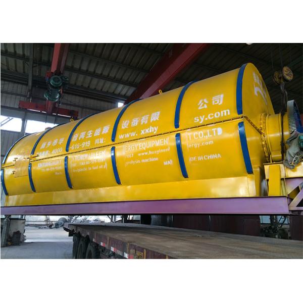 Quality 5-30 Ton Continuous Pyrolysis Plant Automatic Waste Tyre Plastic Pyrolysis Oil Plant for sale