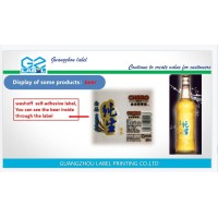 Quality Beer Bottle Label for sale