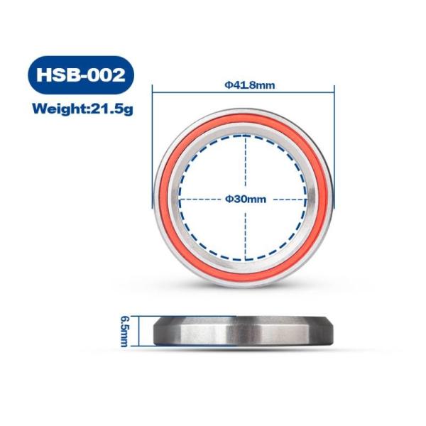 Quality Mountain Road Bicycle Headset Spare Parts Bearings High-Strength Steel for sale