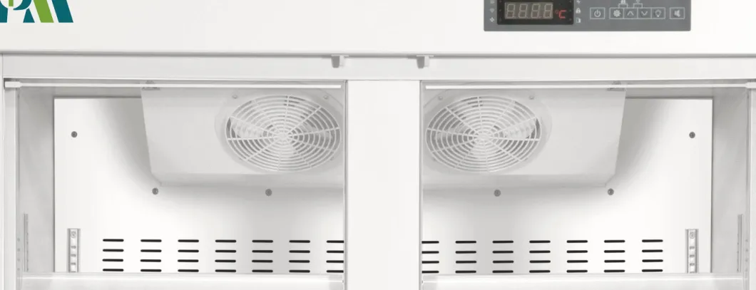 Large Capacity 1006L Side by Side Vertical Stand Medical Pharmacy Vaccine Refrigerator 2-8 Degrees