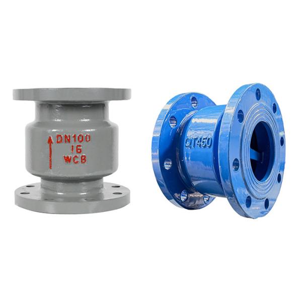 Quality H42H-16/25C Cast Steel Vertical Single-Direction Flanged Check Valve with OEM Support for sale