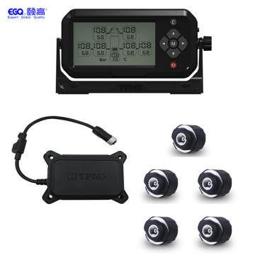 Quality Shockproof wireless Tire Pressure Sensor Five Tire Bus TPMS for sale