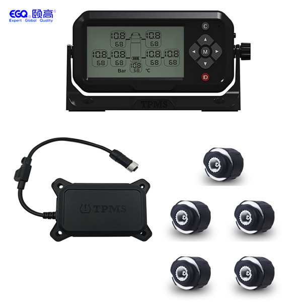 Quality Shockproof wireless Tire Pressure Sensor Five Tire Bus TPMS for sale