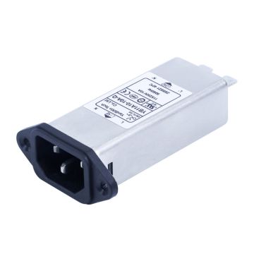 Quality YB11A10-10A-Q IEC Inlet Filter Long Model Socket EMI Filter For Blood Cell for sale