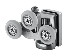 Quality Stainless Steel Rv Shower Door Roller Replacement Parts For 6/8cm Glass Door for sale