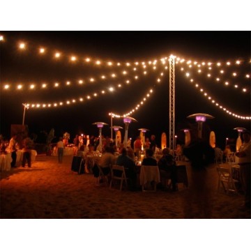 Quality Led Curtain Outdoor Christmas Light String Remote Control For Landscape Garden for sale