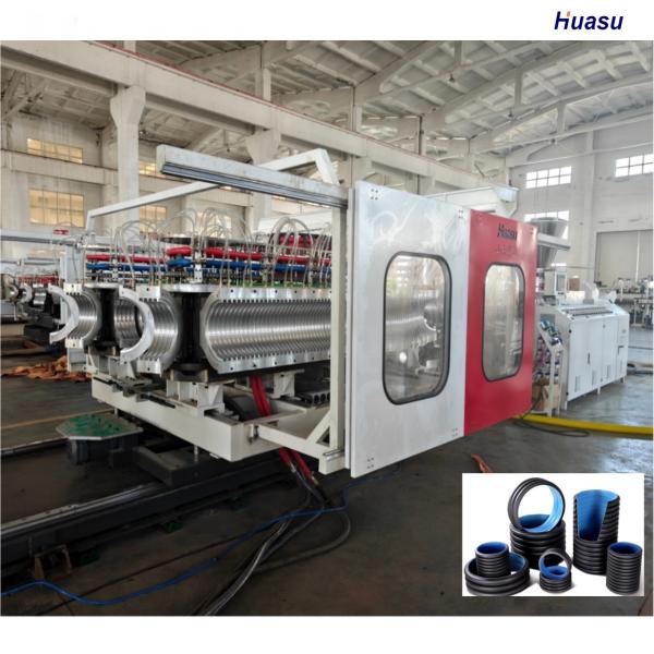 Quality Plastic Pipe Production Extrusion Line With Good Quality Corrugated Pipe Making for sale