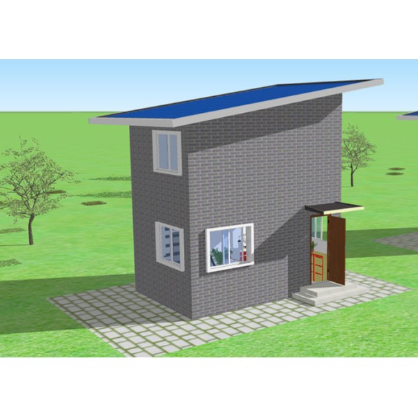 Quality Prefab Steel Structure Villa Duplex Lightweight Steel Frame House Galvanized for sale