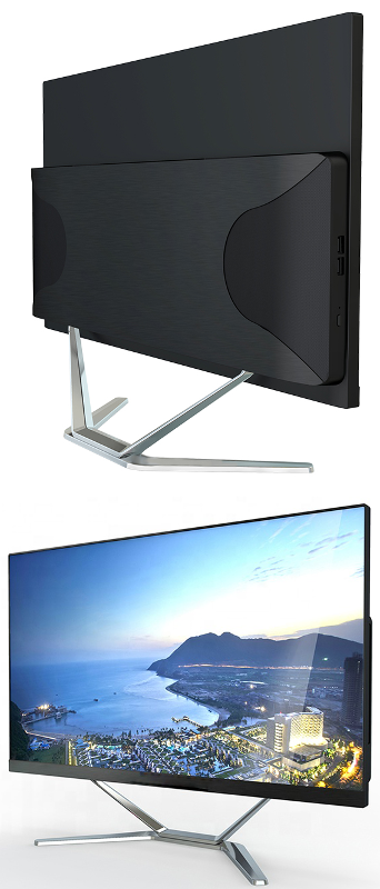 China manufacturer core i5 i7 i9 touch all-in-one all in one desk desktop pc computer supplier