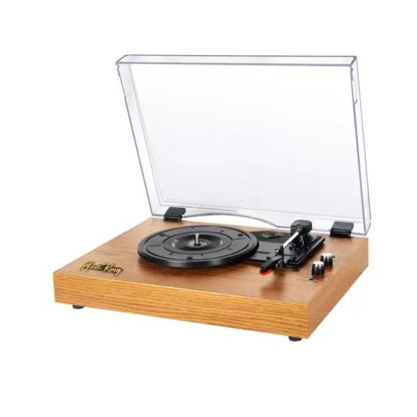 Quality Vintage Style Turntable Speakers Customized With Auto Stop Multi Interface for sale