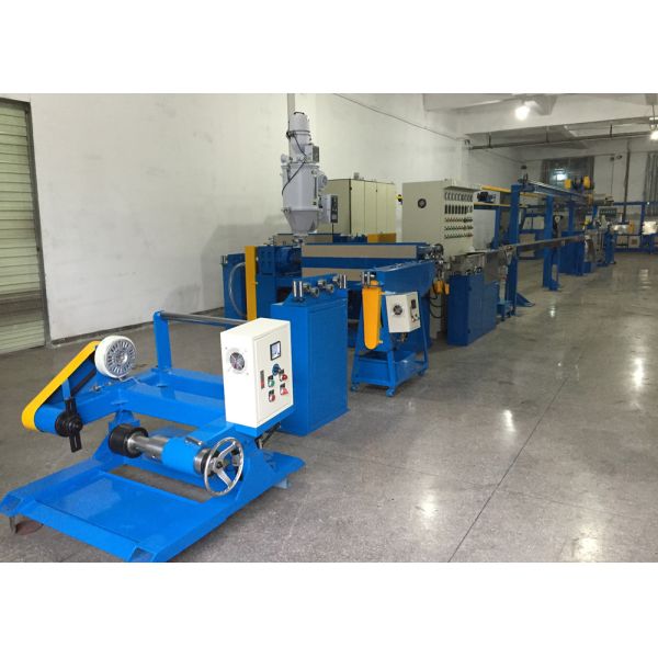 Quality High Speed Pvc Pe Pp Electric Wire Extruder And Cable Extrusion Machine Production Line for sale