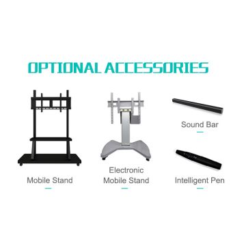 Quality IR LED Interactive Smart Board, 75'' Interactive Flat Panel For Education Camera for sale