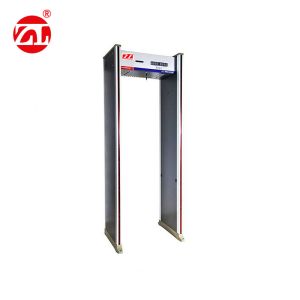 Quality 6 Zone Walk Through Metal Detector Machine With Door Frame / LED Alarm Light for sale