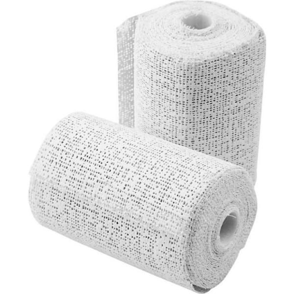 Quality White Medical Gauze Bandage , Elastic Plaster Of Paris Bandage for sale