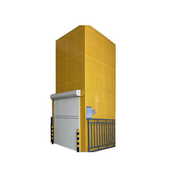 Quality 5T Electric Small Goods Elevator Guide Rail Warehouse Freight Elevator for sale