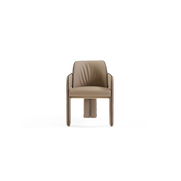 Quality Leather Upholstery Contemporary Dining Office Chair for sale