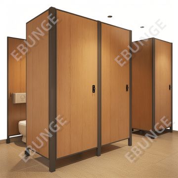Quality Top Mounted Toilet Partition Wall with Full Privacy and Fire Resistance for sale