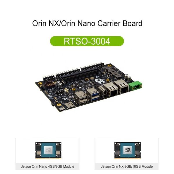 Quality Unleash the Power of RTSO-3004 Jetson Orin Nano Carrier Board for Embedded for sale