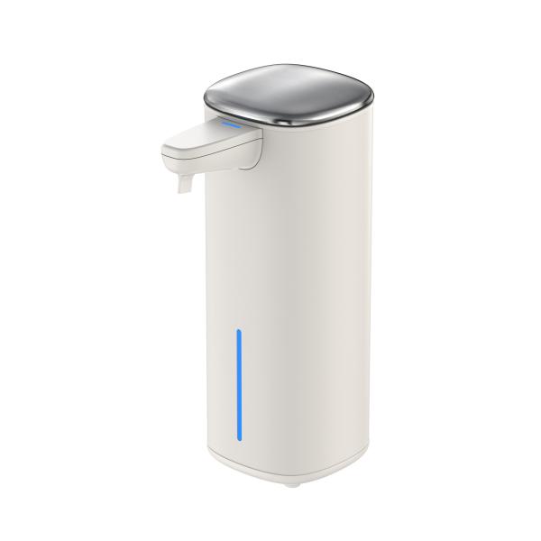 Quality Touch-Free Rechargeable Sensor Liquid Soap Pump Dispenser , Polished Stainless Steel for sale