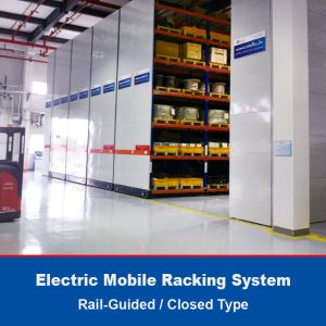 Quality Electric Mobile Rack Rail-Guided Ground Track Guidance Closed Type Electric for sale