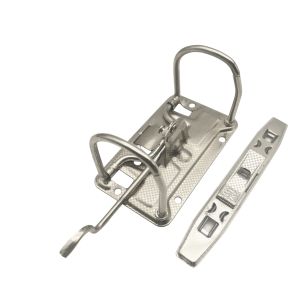 Quality 2 Inch Lever Arch Clips Metal File Mechanism 55mm LA055 For Office Stationery for sale