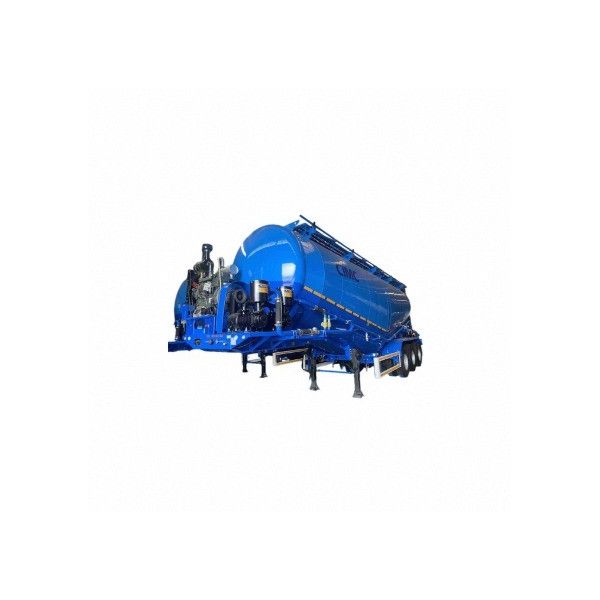 Quality Heavy-Duty Freight Truck Powder Tanker Truck for 3-Axis Bulk Transport Semi-Trailer for sale