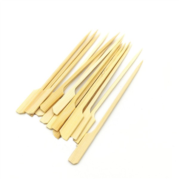 Quality 50pcs Extra Long Paddle Bamboo 6 Inch Skewers In Bulk for sale