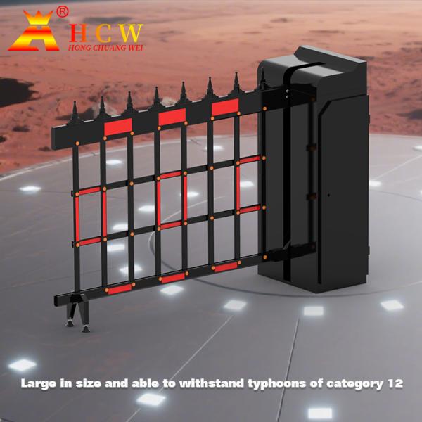 Quality Automatic Parking Folding Fence Barrier Gate IP42 6M Boom Length for sale
