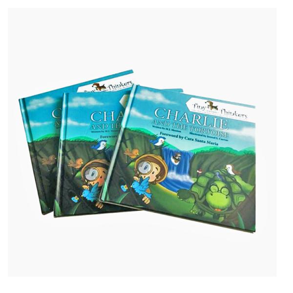 Quality Hardcover Comic Book Printing Services Hot Stamping Surface Finishing for sale