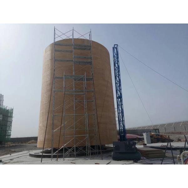 Quality Cylindrical Frp Vertical Mixing Tank Liquid Alkali Resistant Harmless Treatment for sale